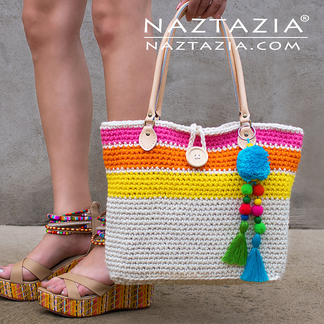 Ravelry: Sweet Simple Tote Bag pattern by Naztazia
