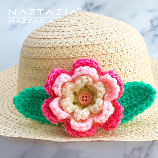 Ravelry: Flower for a Hat pattern by Naztazia