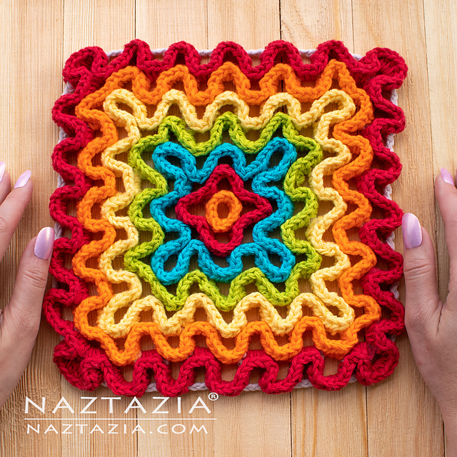 Ravelry: Wavy Pad pattern by Naztazia