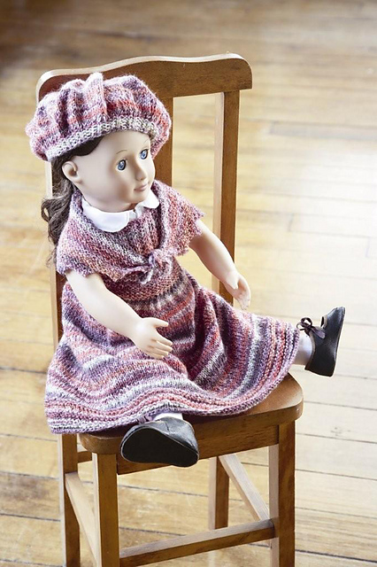 Ravelry: Doll's Pinafore, Cap, and Shawl pattern by Naomi Herzfeld