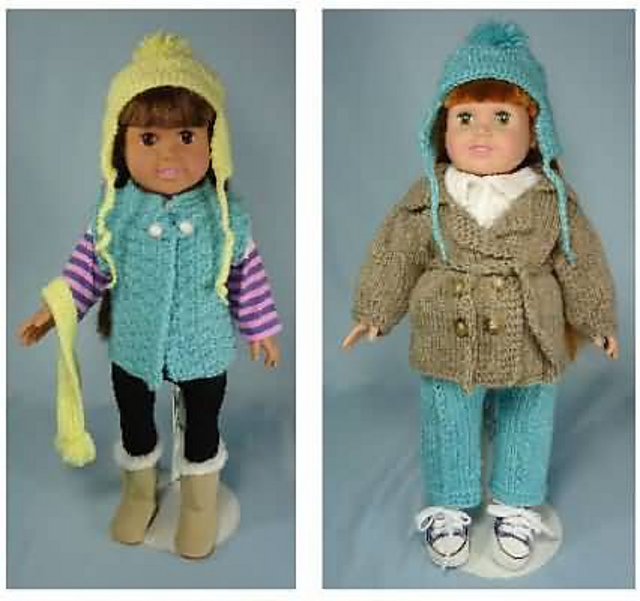 Ravelry: Outdoor-Ables Doll Clothes pattern by Frugal Knitting Haus