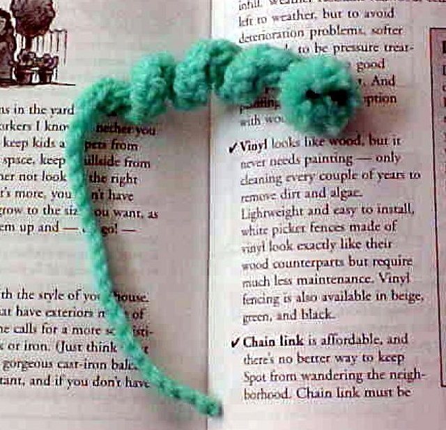 Ravelry: Bookworm Book Marker pattern by Frugal Knitting Haus