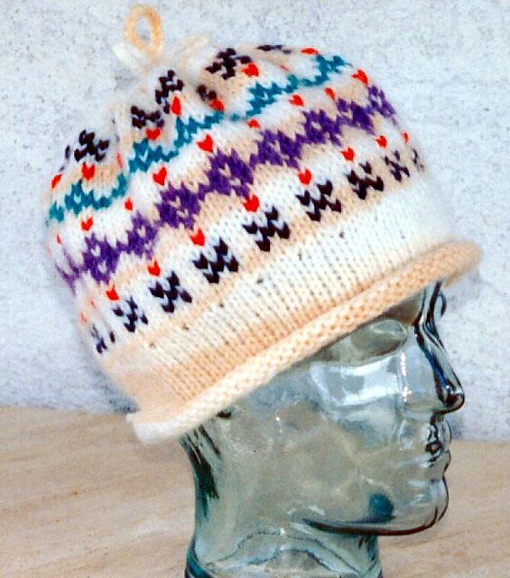 Ravelry: Easy Fair Isle Hat pattern by Frugal Knitting Haus