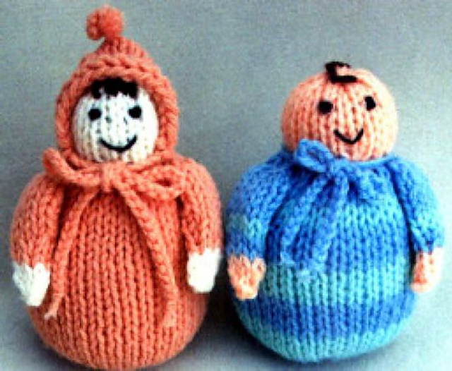 Ravelry: Roly Poly Babies pattern by Frugal Knitting Haus