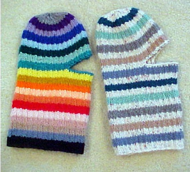 Ravelry: Easy Knit Ski Helmet Hats pattern by Frugal Knitting Haus