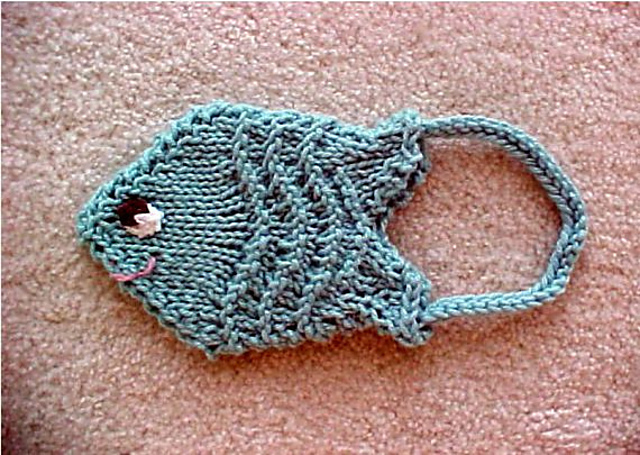 Ravelry: Fish Stocking for Cats pattern by Frugal Knitting Haus