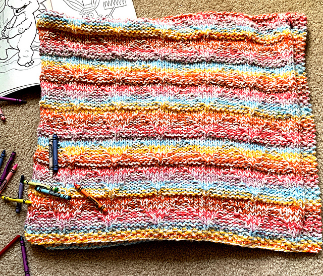 Ravelry: Back to School Blanket pattern by Frugal Knitting Haus