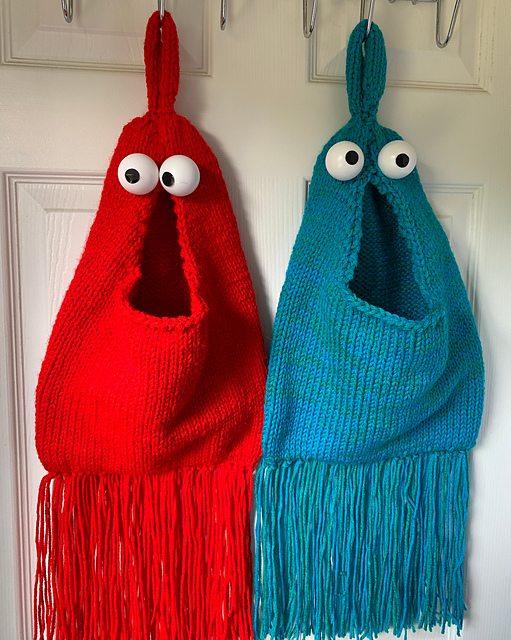 Ravelry: Monster Hanging Basket pattern by Frugal Knitting Haus