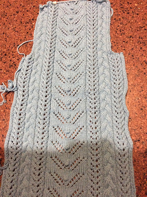 Ravelry: ndrew's Turquoise Lace & Braid
