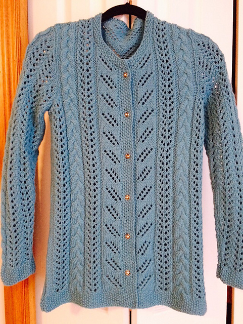 Ravelry: ndrew's Turquoise Lace & Braid