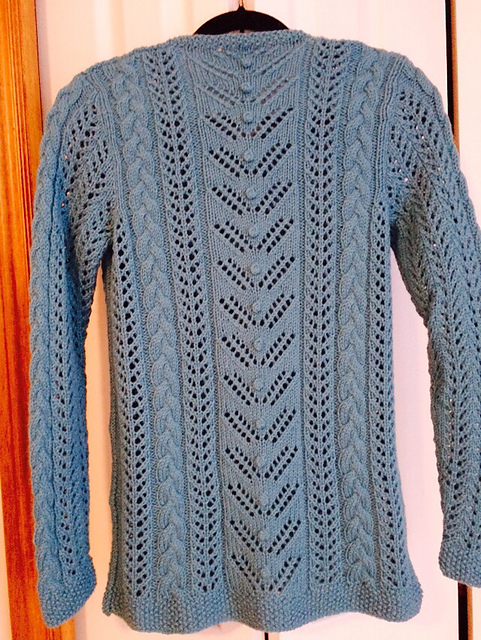Ravelry: ndrew's Turquoise Lace & Braid