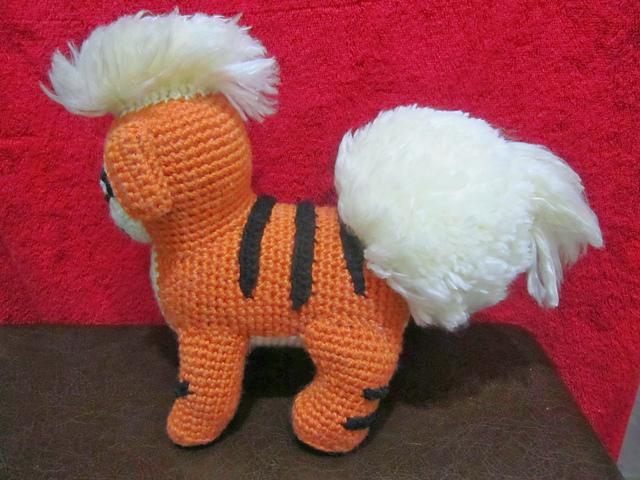 Ravelry: #58 Growlithe pattern by May Goh
