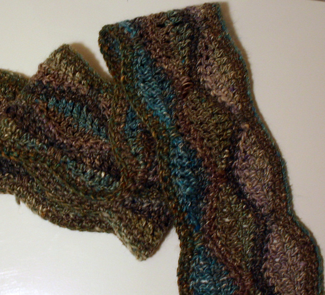 Ravelry: Naturally Wavy Scarf pattern by Noelle Barnes