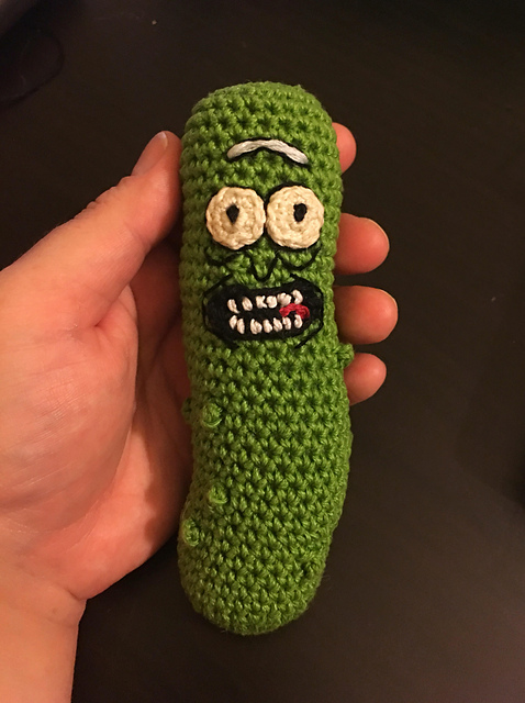 Ravelry: Pickle Rick pattern by Neogurumi