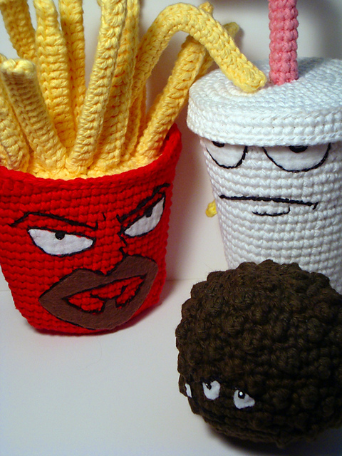 Ravelry: Aqua Teen Hunger Force (ATHF) Aqua Unit Patrol Squad 1 Playset ...