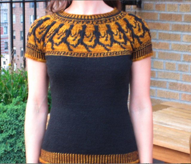 Ravelry: Ancient Greek Paper Runners Chart pattern by Nicole Nehrig