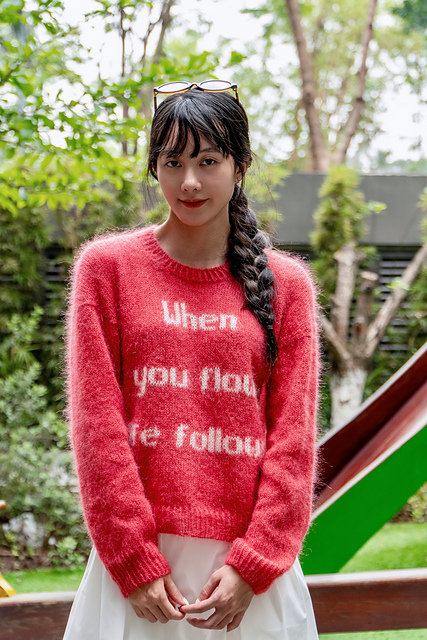 Ravelry: SOULFUL FLOW Pullover pattern by Ngo Quynh