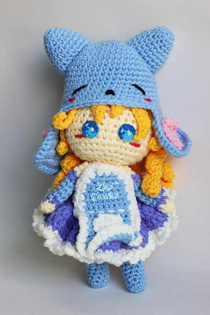 Ravelry: Catie Doll chibi Amigurumi pattern by Lazi Crochet