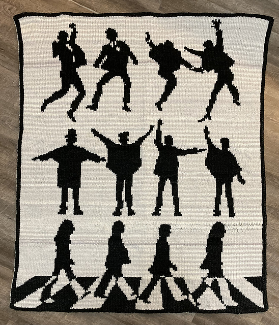 Ravelry: The Beatles Album Covers pattern by Donielle Oliver Showvay