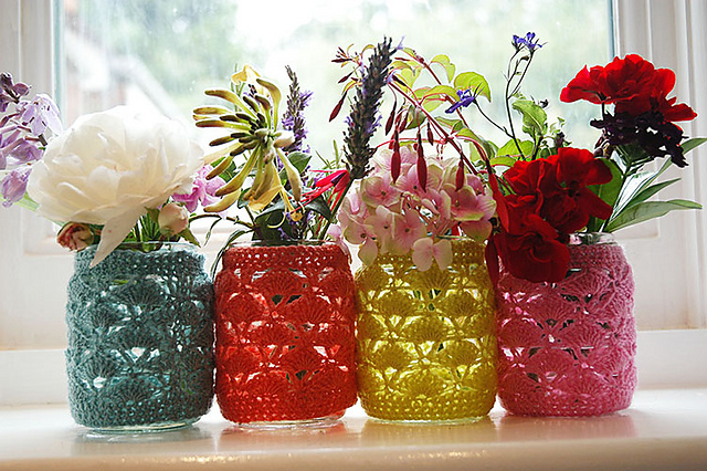 Ravelry: Mini Vase Cosies pattern by Nicki Trench