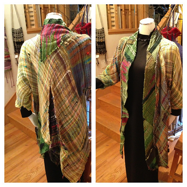 Ravelry: nickolena's Saori artists coat SOLD