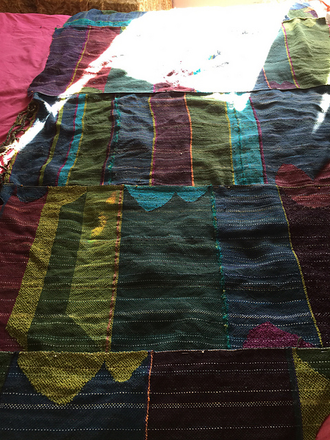 Ravelry: nickolena's Cotton peacock Saori vest