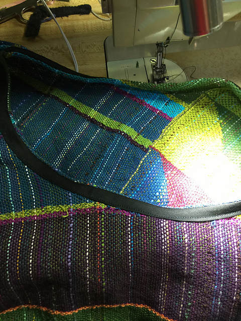 Ravelry: nickolena's Cotton peacock Saori vest