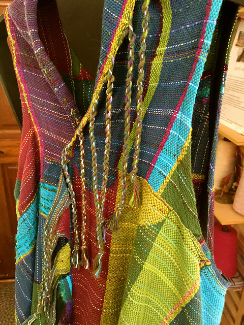 Ravelry: nickolena's Cotton peacock Saori vest