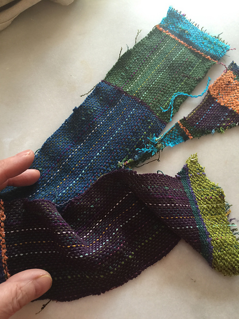 Ravelry: nickolena's Cotton peacock Saori vest