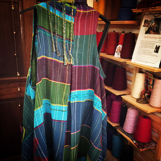 Ravelry: nickolena's Cotton peacock Saori vest