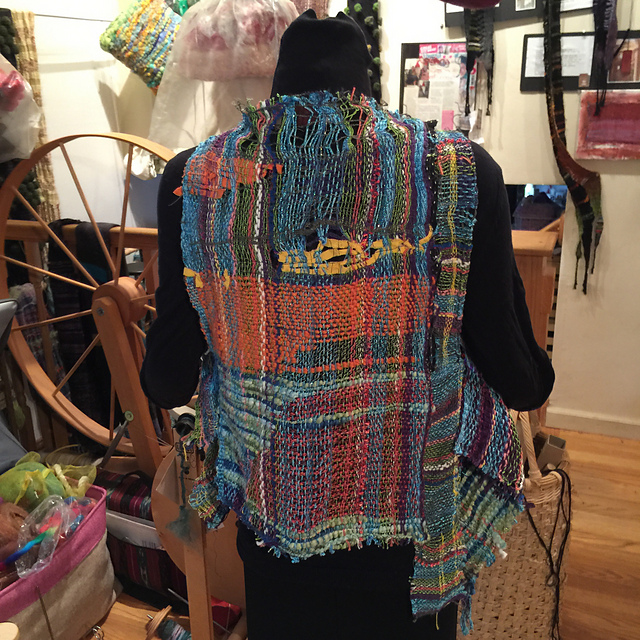 Ravelry: nickolena's Saori NOT A SCARF vest