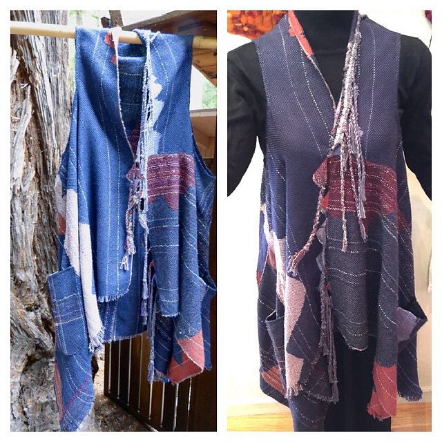 Ravelry: nickolena's Saori Artists Vest