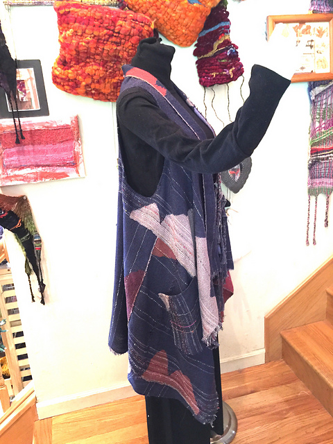 Ravelry: nickolena's Saori Artists Vest