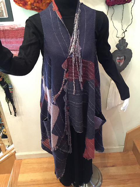 Ravelry: nickolena's Saori Artists Vest