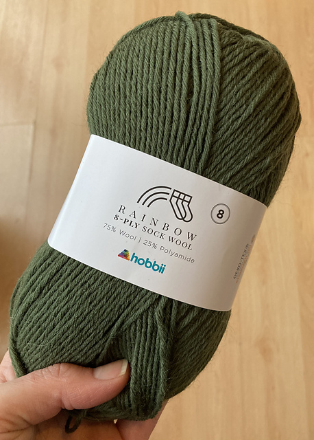 Ravelry: Hobbii Rainbow Sock Wool 8-ply