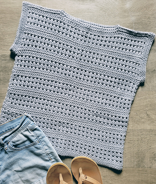 Ravelry: Rustic Summer Tee pattern by Nicole J. Berzins