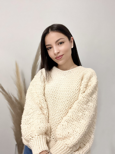 Ravelry: Sweater Nieve pattern by Nicole Tobar