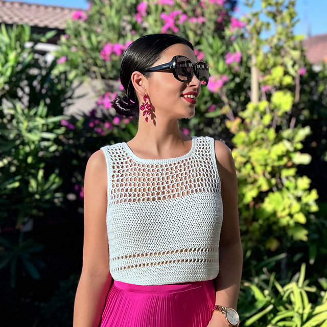 Ravelry: Top Mykonos pattern by Nicole Tobar