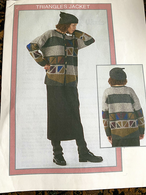 Ravelry: Triangle Jacket kit pattern by Ram Wools