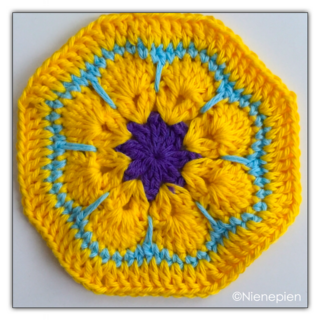 African Flower Octagon Crochet Pattern | Best Flower Site