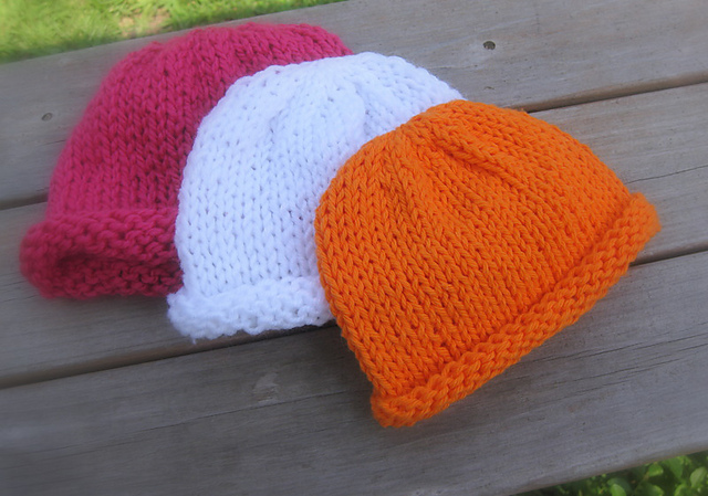 Ravelry: Simple Seamless Baby Hats pattern by Joy Morgan
