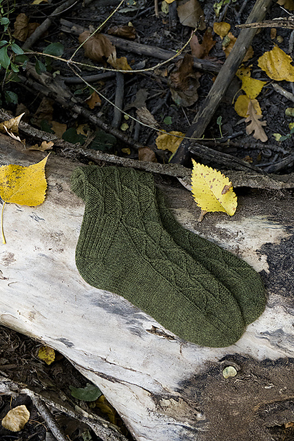 Ravelry: Forest Fable socks pattern by Anna Radchenko