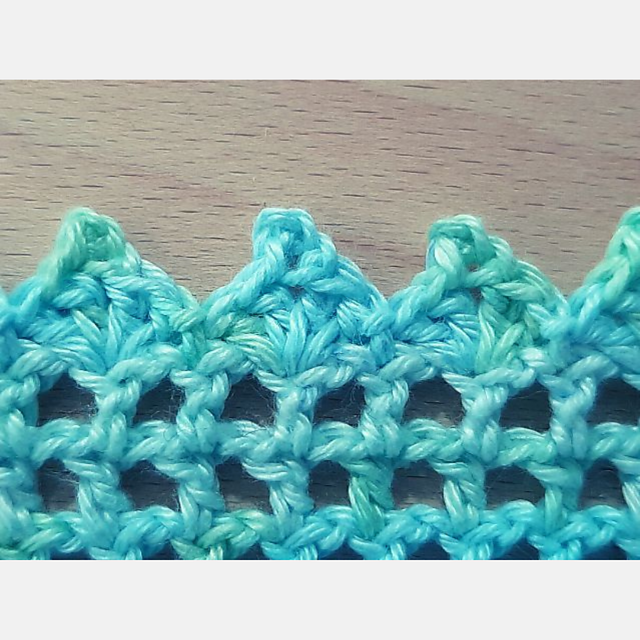 Ravelry: Shell Border pattern by Jasmina Stojanovska