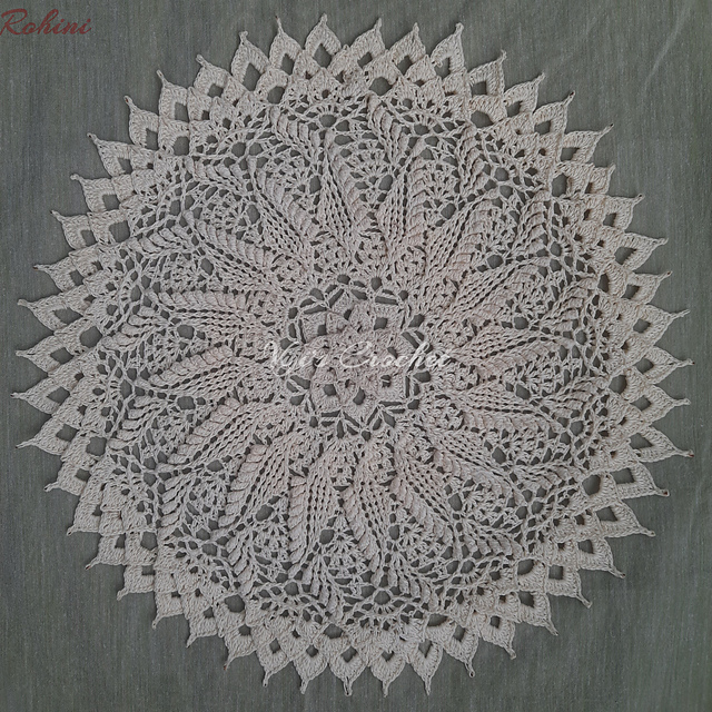 Ravelry: Rohini pattern by Vijayalakshmi Kannan