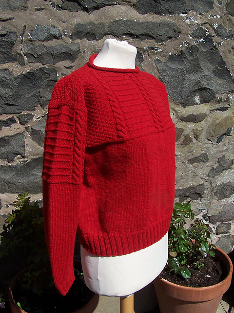 Ravelry: Gansey Jumper pattern by Di Gilpin