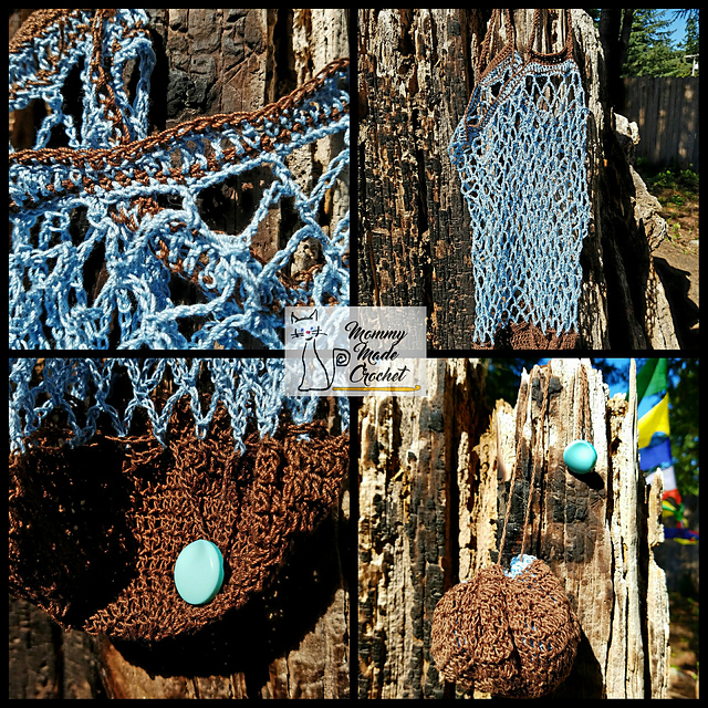 Ravelry: Pacific Waves Market Bag pattern by Anna Wilson