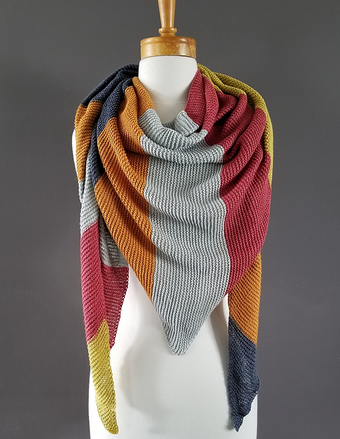 Ravelry: Spring Sampler Shawl pattern by Nordic Yarn Imports