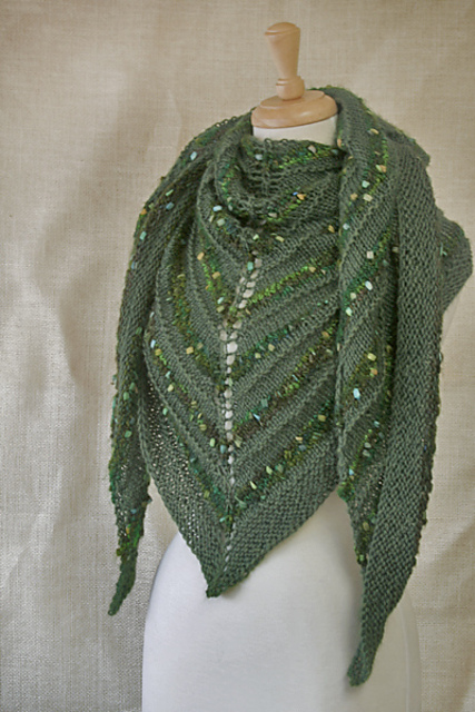 Ravelry: northcoastknit's Boneyard Shawl