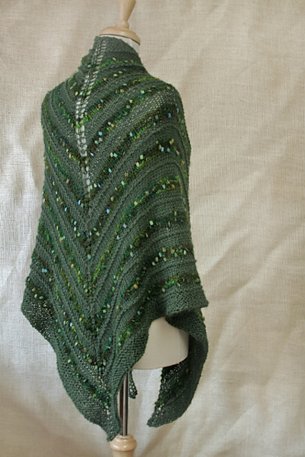 Ravelry: northcoastknit's Boneyard Shawl