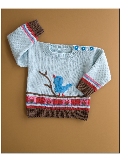 Ravelry: Songbird Sweater pattern by Pat Olski